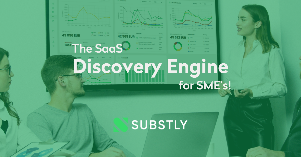 Substly lanserar "Discovery Engine" som optimerar SaaS-användningen för SMEs